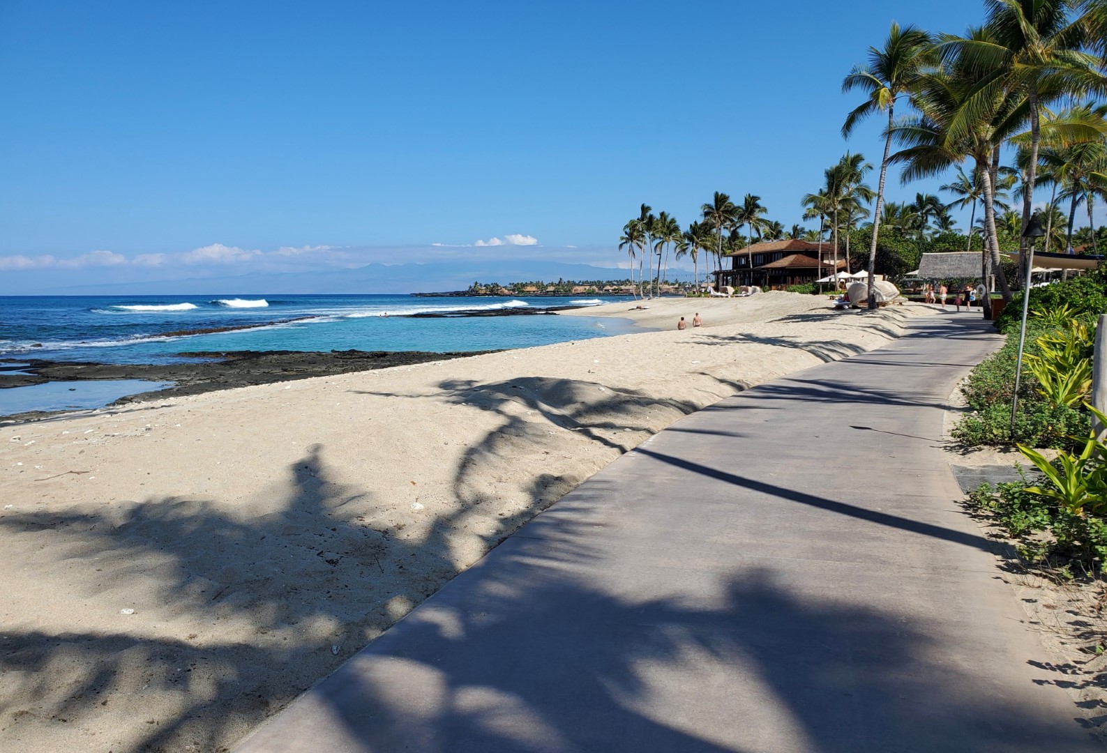 Kikaua Point Park (Keiki Beach), Kailua-Kona - Hawaii Beaches