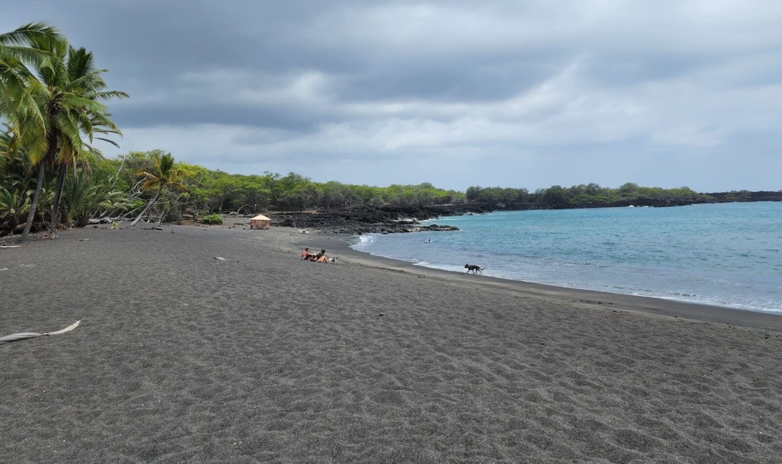 Honomalino Bay Beach, Captain Cook - Hawaii Beaches