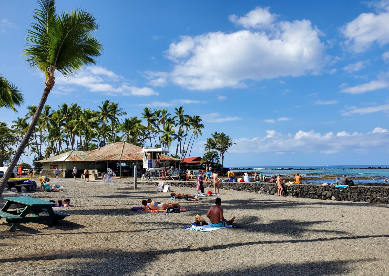 Parque Da Praia De Kahaluu