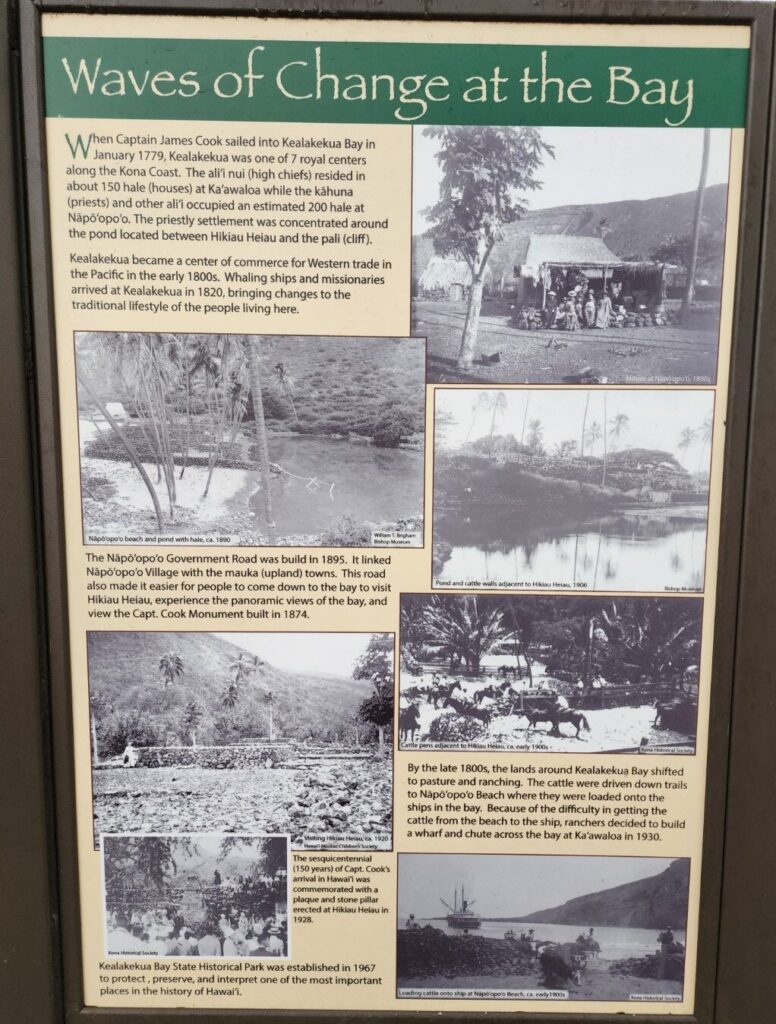 Napo'opo'o Landing Wharf, Captain Cook - Hawaii Beaches