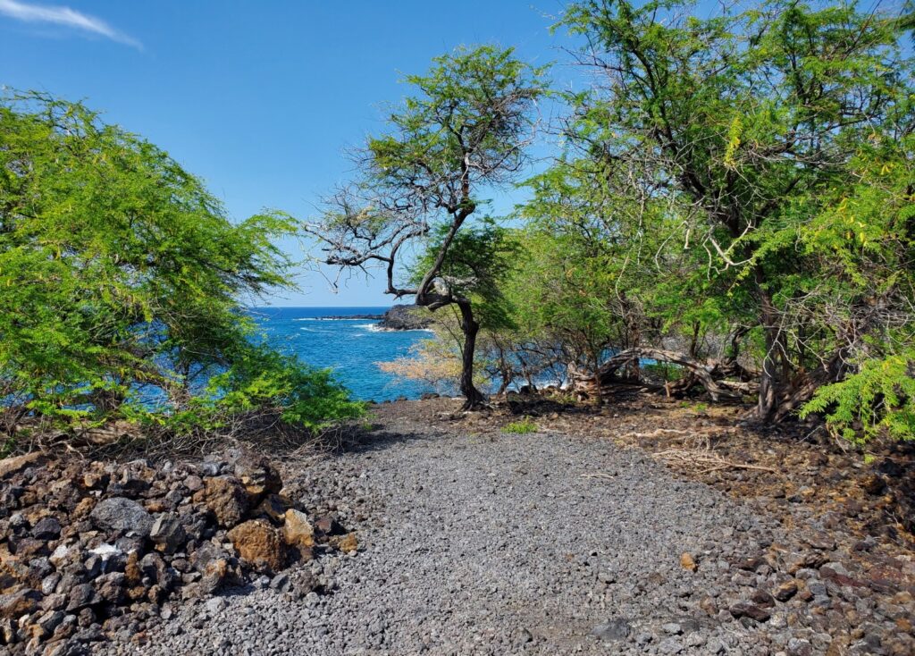 Papa Bay Shoreline Access, Captain Cook - Hawaii Beaches