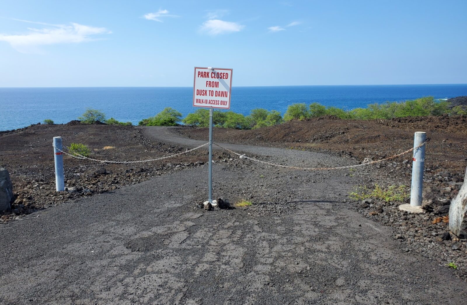 Papa Bay Shoreline Access, Captain Cook - Hawaii Beaches