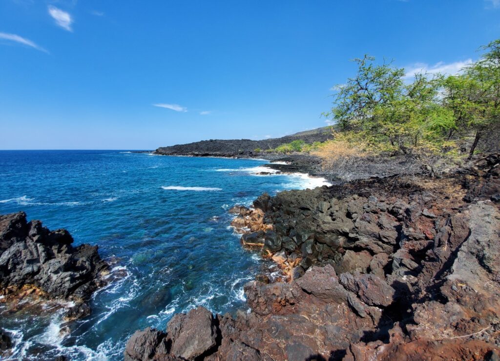 Papa Bay Shoreline Access, Captain Cook - Hawaii Beaches